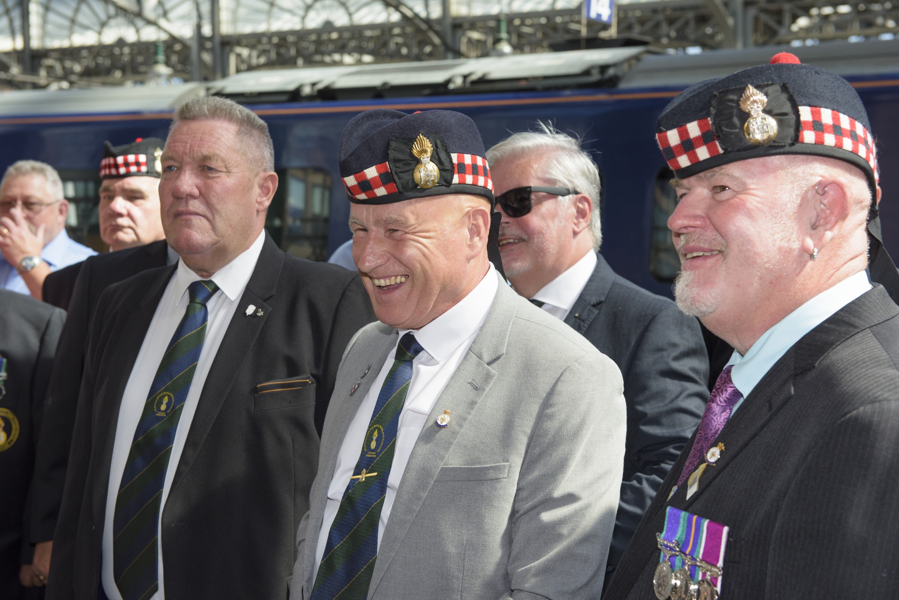 Jimmy King commemorated with station plaque - Telent