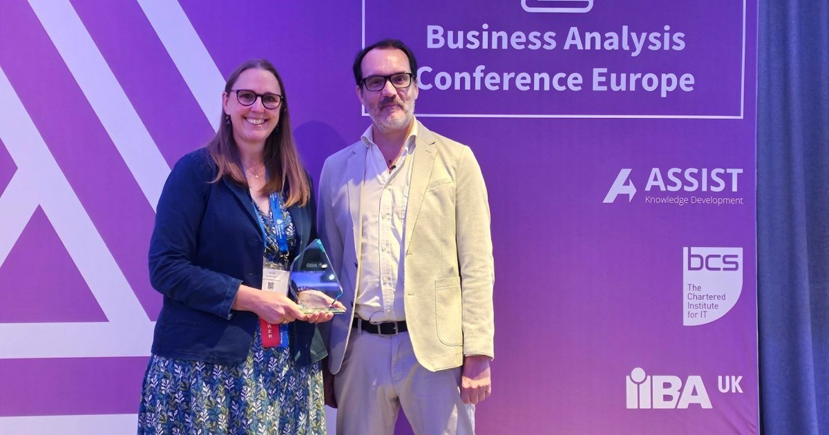 Telent’s Pip Hall awarded Business Analyst of the Year 2023 by IIBA UK ...