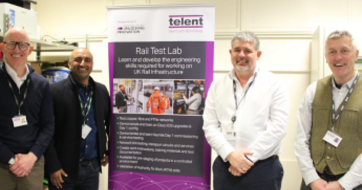 New Rail training facility supports future talent - Telent