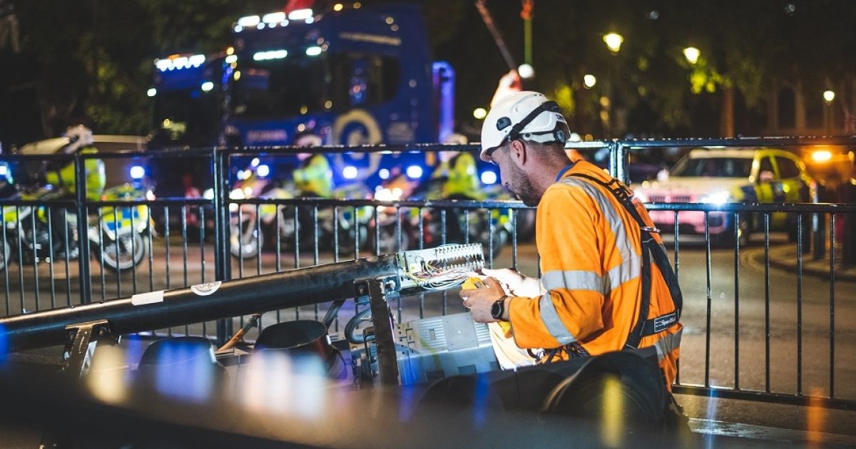 Telent support critical works along the Coronation and London Marat...