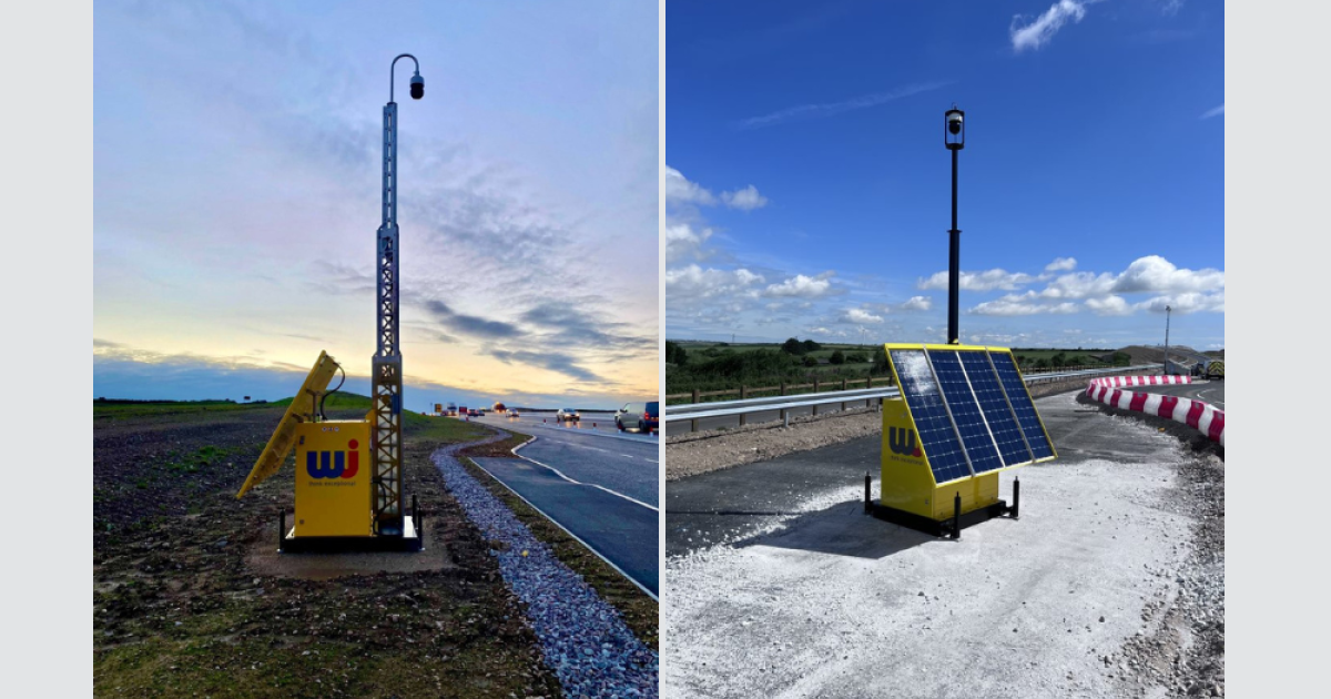 Solar-powered CCTV for sustainable transportation - Telent